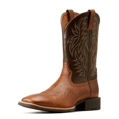 Ariat Men's Sport Western Wide Square Toe Boots, 9.5 EE,Peanut Butter ...