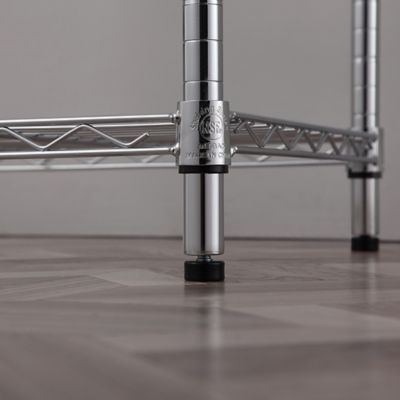 MZG 5-Tier Chrome Wire Shelving Unit