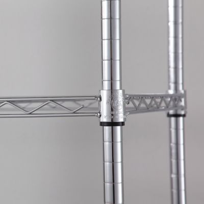 MZG 5-Tier Chrome Wire Shelving Unit