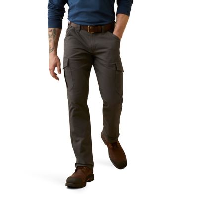 Ariat Men's Rebar M4 Relaxed Made Tough Cargo Straight Leg Work Pant ...