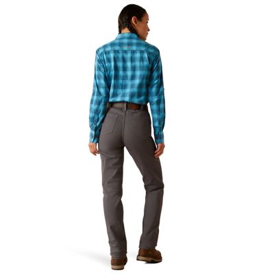 Ariat Women's Made Tough Straight Leg Fit Rebar Perfect Rise Work Pants