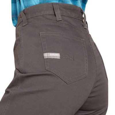 Ariat Women's Made Tough Straight Leg Fit Rebar Perfect Rise Work Pants