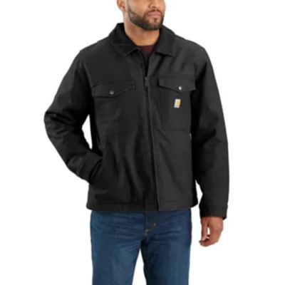 Carhartt Men's Montana Rugged Flex Relaxed Fit Duck Insulated Jacket at ...