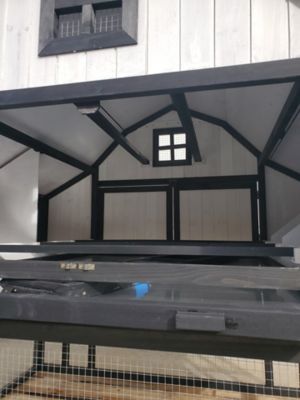 Rugged Ranch Omaha Chicken Coop, Black/White at Tractor Supply Co.