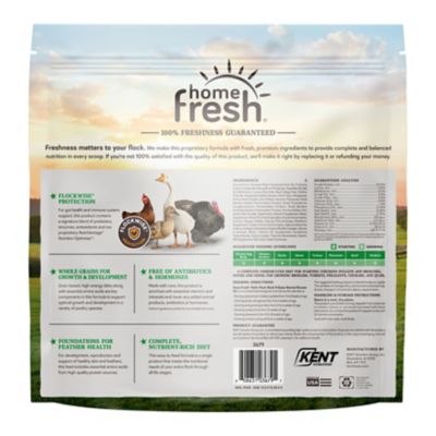 Kent Blue Seal Home Fresh Multi Flock Starter Grower Poultry Feed, 7 lb ...