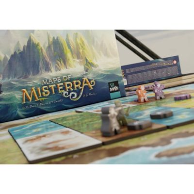 Sit Down Games Maps of Misterra - Strategy & Tile Placement Game, Ages ...