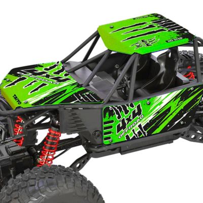 Taiyo Iron Claw Buggy 1:8 Scale 4WD Remote Control Toy Car, Green, 2 ...