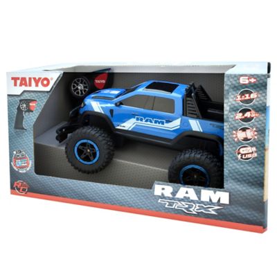 RAM TRX Pickup 1:16 Scale Remote Control Toy Car, Blue Taiyo, 2.4GHz at ...