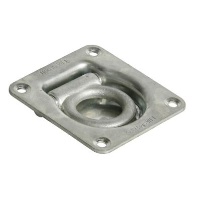 DC Cargo 1,666 lb. Capacity Small Square Recessed Pan D-Ring with ...