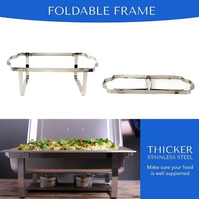 Alpha Living Stainless Steel Chafing Dish Buffet Set, 2 Pack at Tractor ...
