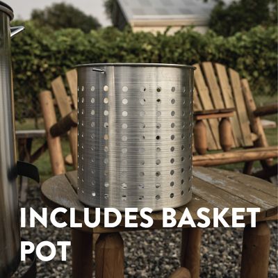 Gas One Propane Burner with Stock Pot set at Tractor Supply Co.