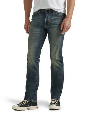 Lee Men's Extreme Motion Regular Fit Straight Leg Jean, 34x36,Maverick ...