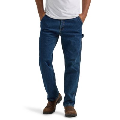 Lee Men's Relaxed Fit Mid-Rise Legendary Workwear Carpenter Jeans ...
