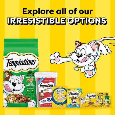 Temptations Adult Chicken Pate in Gravy Wet Cat Food Variety pk., 3.5 ...