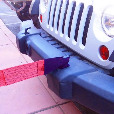 Snap-Loc 4 in. x 30 ft. Heavy Duty Tow & Recovery Truck Strap, 20,000 ...