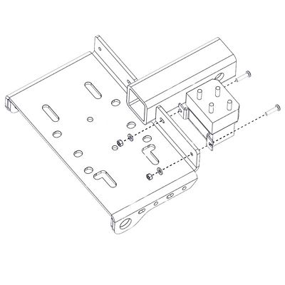 Bulldog Winch 2x2 in. Receiver Mount, ATV Winches 2k to 4k at Tractor ...