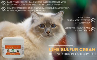 Healthy Paw Life 2 oz. Lime Sulfur Cream - Veterinary Treatment for ...