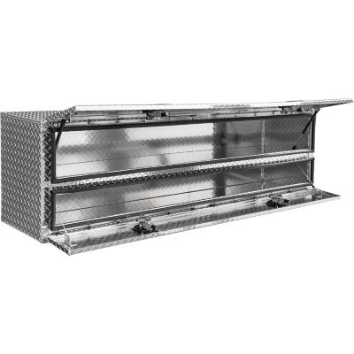 Buyers Products 21 in. x 18 in. x 72 in. Diamond Tread Aluminum Flatbed ...