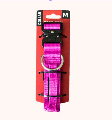 Boss Dog Tactical Dog Collar, Medium 1.5 in. (15-18in.),Hot Pink at ...
