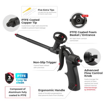 INTERTOOL Foam Gun PT08-0606 at Tractor Supply Co.