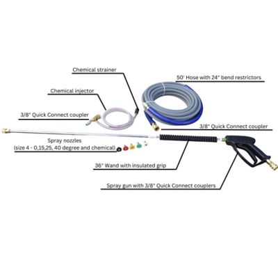 Pressure-Pro Eagle II Series 4000 PSI 4.0 GPM Gas Cold Water Direct ...