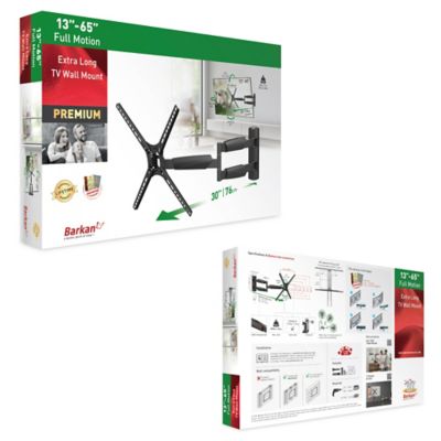 Barkan Mounts 13 - 65 in. Xlong TV Wall Mountfull Motion at Tractor ...