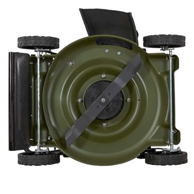 Full Boar 20 in. 80V 2-in-1 Lithium-Ion Push Lawn Mower, Battery and ...