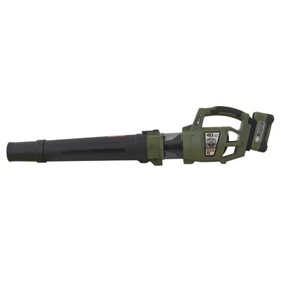 Full Boar 110 MPH/506 CFM 40V Cordless Handheld Leaf Blower, Battery ...