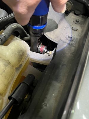 Milton PowerDrive 1/4 in. Drive Ratchet Drill Socket Adapter With 1/8 ...