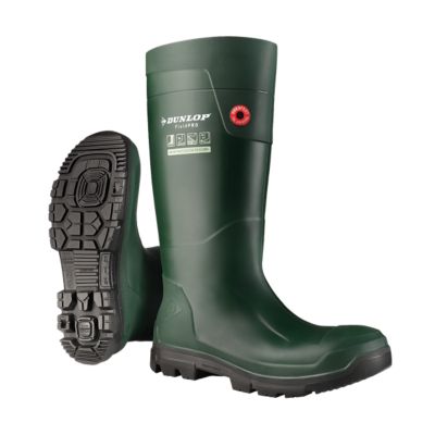 Dunlop Men's Plain Toe Fieldpro Mid-Calf Waterproof Boots, 6,Heritage ...