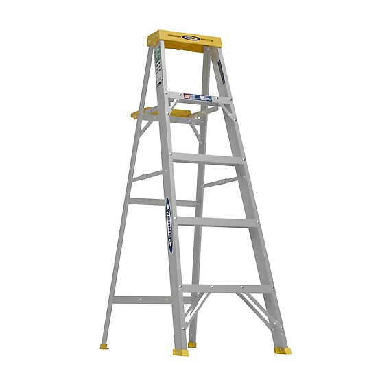 Werner 5 ft. Aluminum Step Ladder Type II at Tractor Supply Co Werner 5 ft. Aluminum Step Ladder Type II at Tractor Supply Co