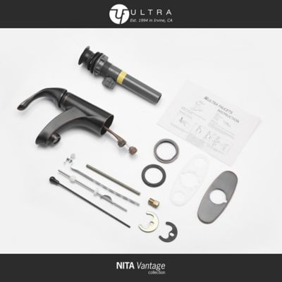 Ultra Faucets Nita Vantage Collection Centerset Oil Rubbed Bronze ...