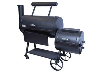 Old Country BBQ Pits 1,182 sq. in. Brazos Loaded Offset Charcoal Smoker ...