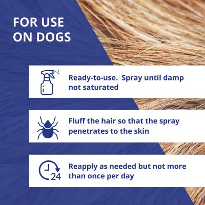 Flea Halt Flea and Tick Spray Plus Citronella Scent for Dogs, 32 oz. at ...