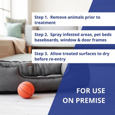 Flea Halt Flea and Tick Spray Plus Citronella Scent for Dogs, 32 oz. at ...