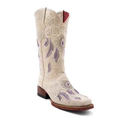 Ferrini Women's Dreamer Cowboy Boots, 9 B,Clay at Tractor Supply Co