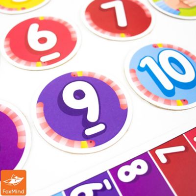 FoxMind Games Can Of Worms Toy Learning Math Game That Spins, Ages 4 ...