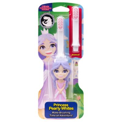 Toothbrush Toys Princess Pearly Whites Character Toothbrush, Kids Ages ...