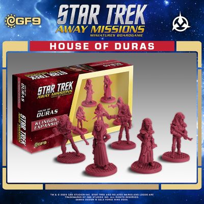 Gale Force Nine Star Trek Away Missions House of Duras Klingon ...