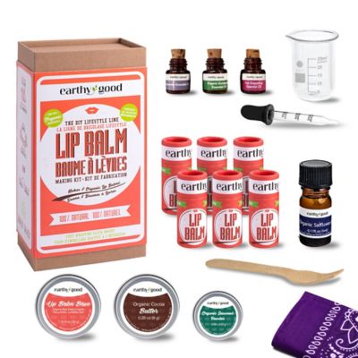 Earthy Good Lip Balm Making Kit Make 8 Twist Up Balms, DIY Beauty Craft ...