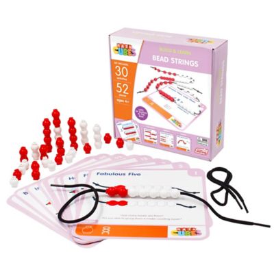 Junior Learning Mathcubes Bead Strings, 30 Activity Set at Tractor Supply Co.