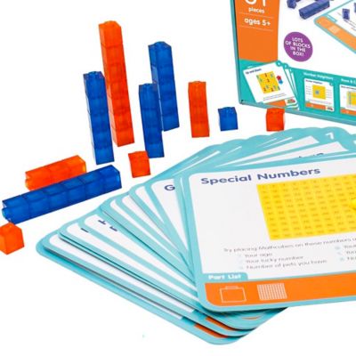 Junior Learning Mathcubes Hundreds Board, 30 Activity Set at Tractor ...