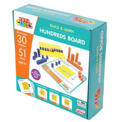 Junior Learning Mathcubes Hundreds Board, 30 Activity Set at Tractor Supply Co.