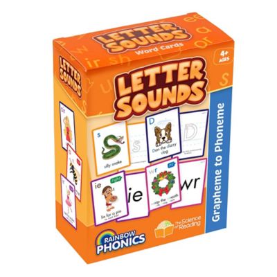 Junior Learning Rainbow Phonics Letter Sounds, 151 Word Cards at ...