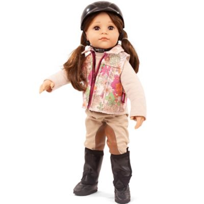 Gotz Hannah Loves Horseback Riding Standing Doll Playset, Kids Ages 3 ...
