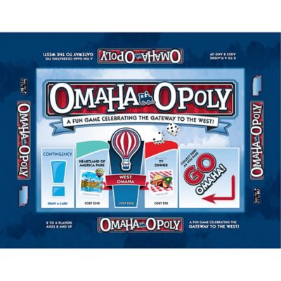 Late For the Sky Omaha-Opoly - City Themed Family Board Game, Ages 8 ...