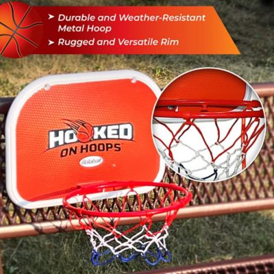 Bolaball Hooked On Hoops, Mini Basketball Metal Hoop & Hooks Set at Tractor Supply Co.