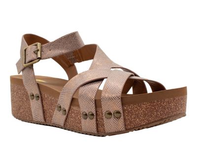 Volatile Women's Sandcastle Studded Wedges, 9,Bronze at Tractor Supply Co