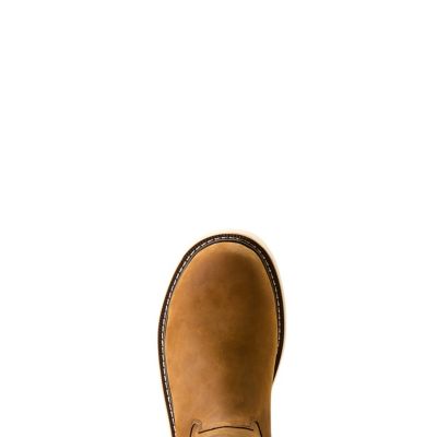 Ariat Men's Rebar Wedge Pull-On Waterproof Soft Toe Work Boots