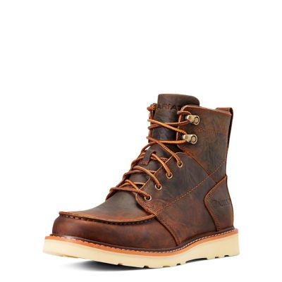 Ariat Men's Recon Lace Boots, 8 D,Barn Brown at Tractor Supply Co